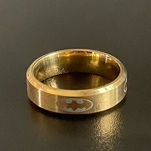 Jewelry | 6mm Gold Batman Ring | Poshmark